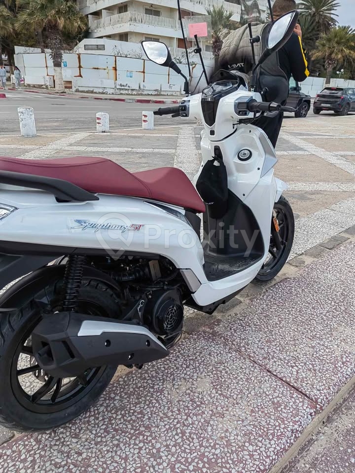 SYM Symphony ST 125 Injection (1000 km) en rodage – Sousse | Proxity.tn